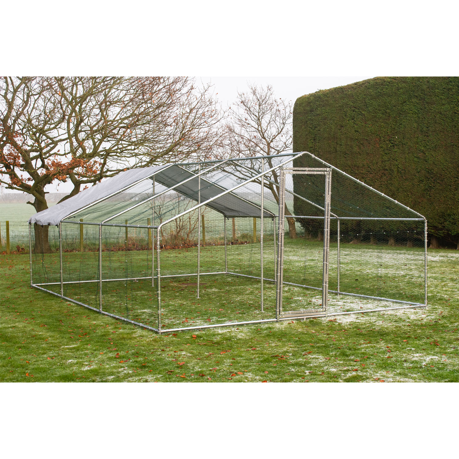 Alphapet® 4M Series 4m x 6m (32mm) Heavy Duty Walk In Galvanised Steel ...